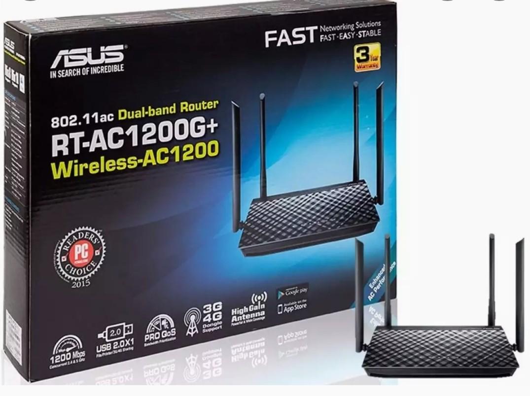 ASUS AC1200, Computers & Tech, Parts & Accessories, Networking on Carousell