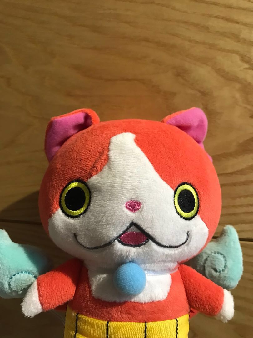 Authentic Bandai yokai watch jibanyan talking plushie, Hobbies & Toys ...