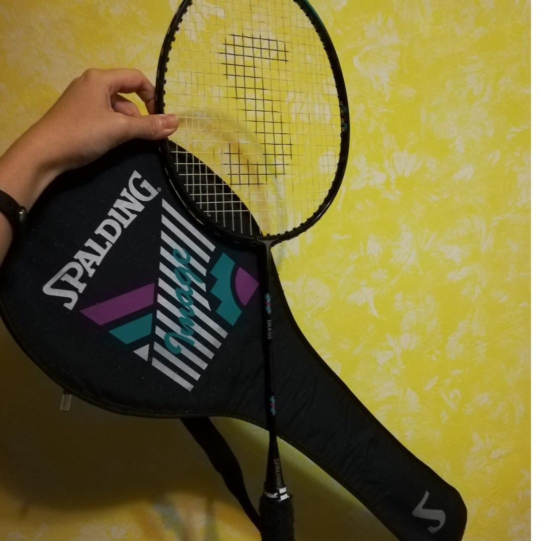 Badminton Racket - Spalding, Sports Equipment, Sports & Games, Racket ...