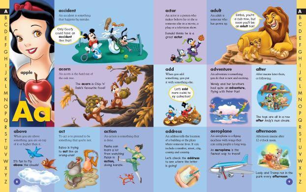 BN Disney My First Picture Dictionary, Books & Stationery, Children's ...