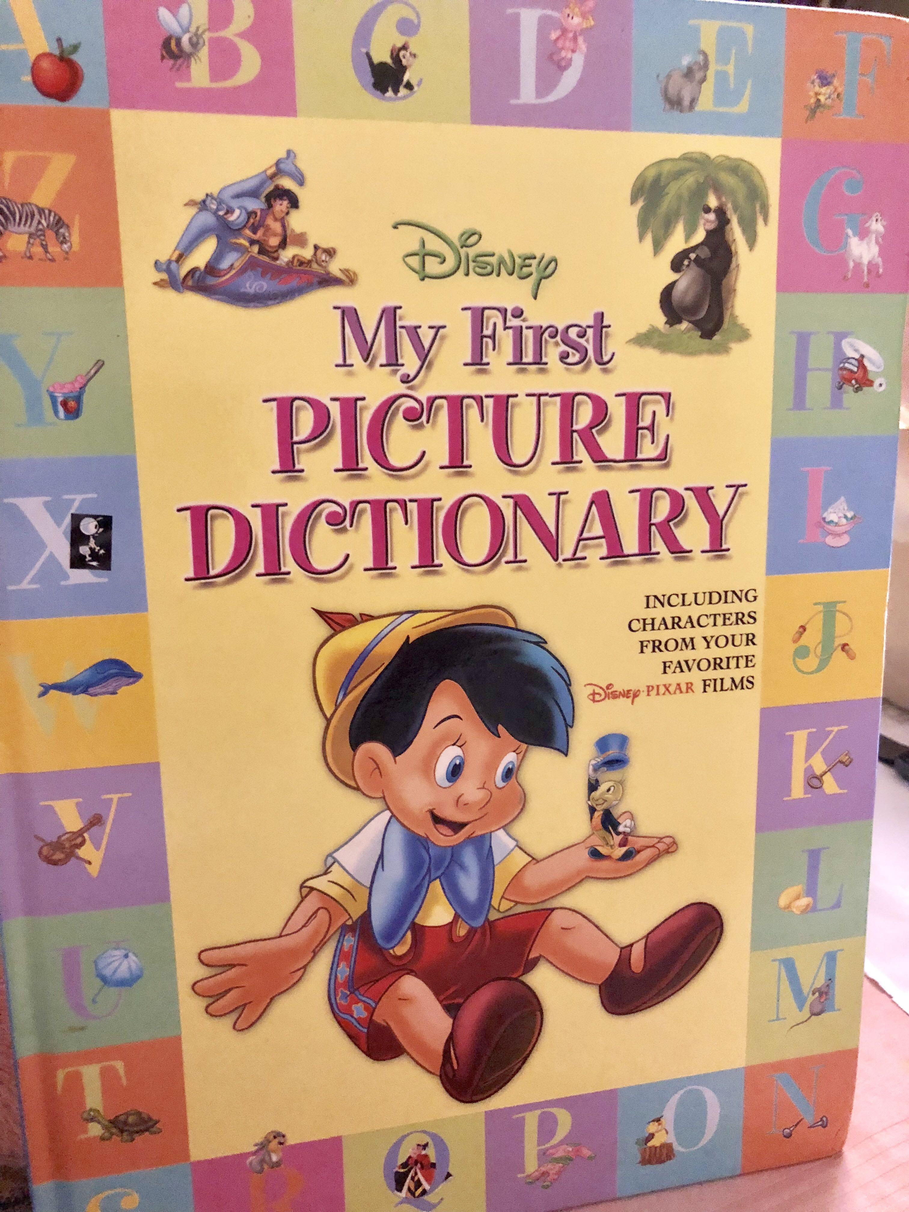 BN Disney My First Picture Dictionary, Books & Stationery, Children's ...