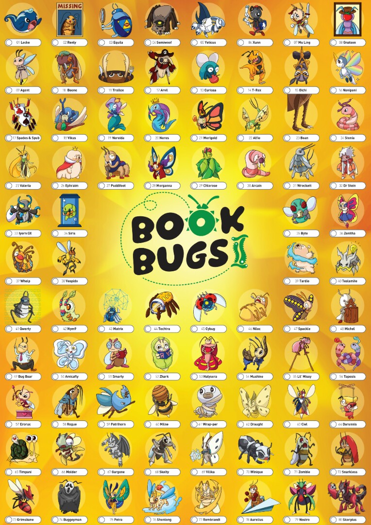 Book Bugs 2, Hobbies & Toys, Toys & Games on Carousell