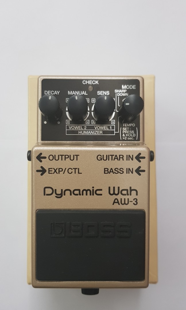 BOSS AW-3 DYNAMIC WAH, Hobbies & Toys, Music & Media, Musical ...