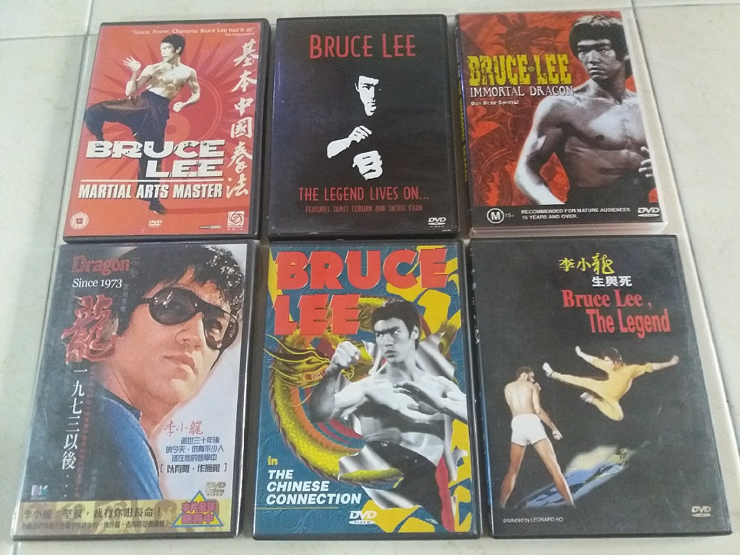 Bruce Lee collectible dvd set of 6 - rare collection, Hobbies & Toys ...