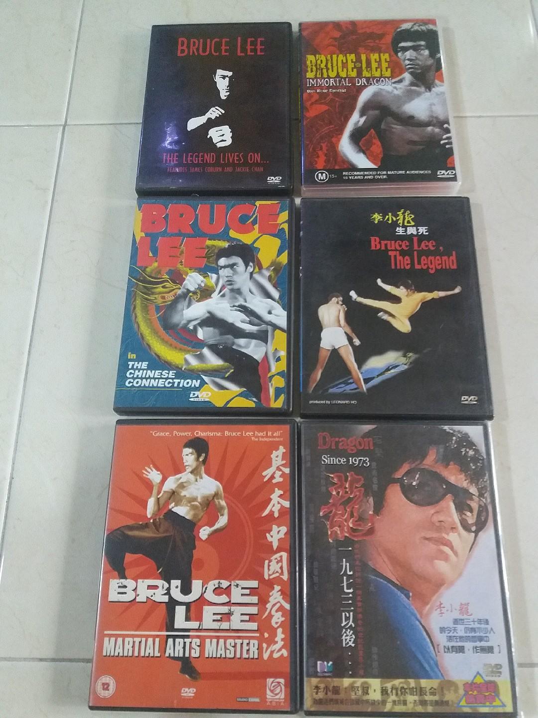 Bruce Lee collectible dvd set of 6 - rare collection, Hobbies & Toys ...