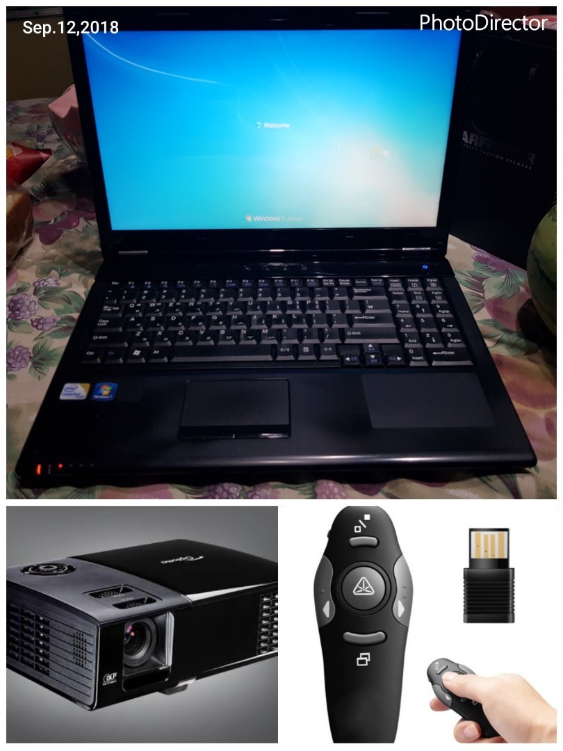 BUNDLE Laptop and Projector Free Powerpoint Presentor, TV & Home ...