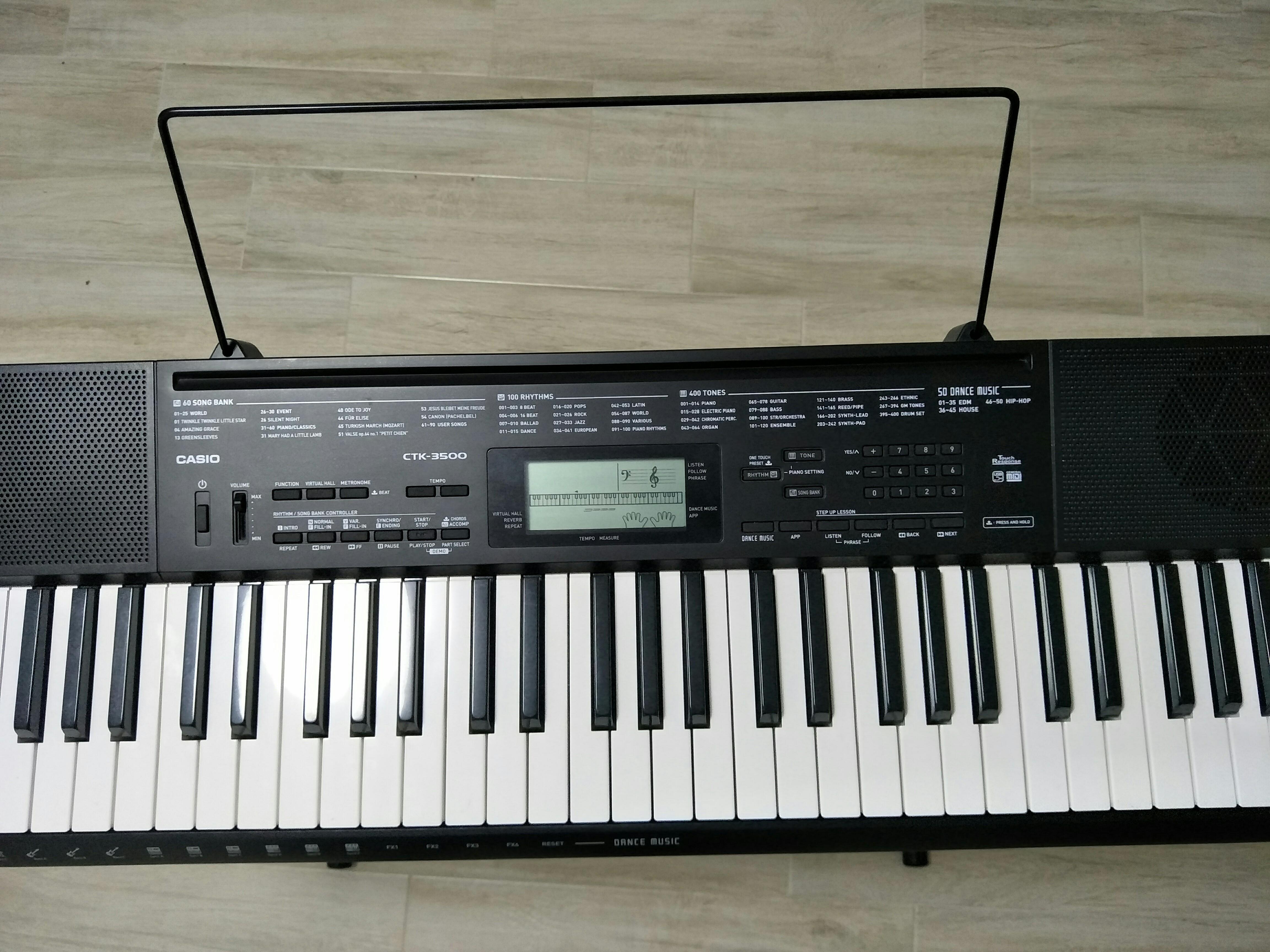 Casio Keyboard Piano, Hobbies & Toys, Music & Media, Musical ...