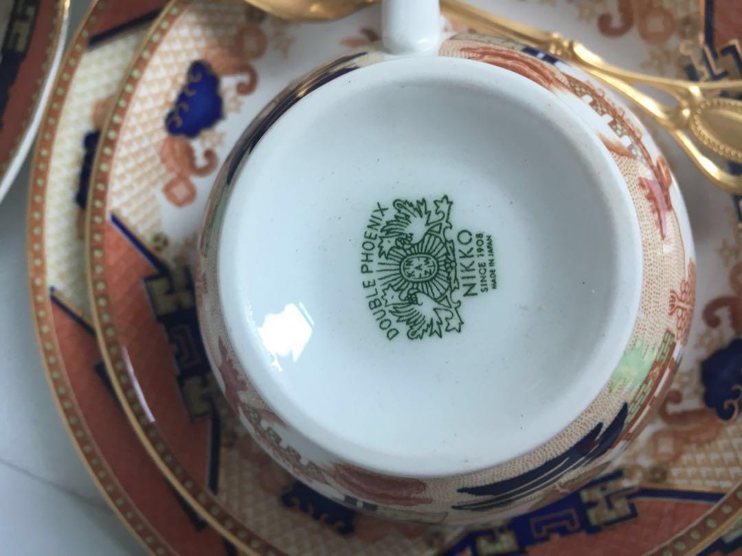 Double Phoenix Tea set by Nikko Japan (limited edition discontinued ...