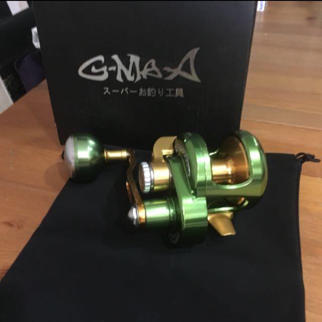 Gmax Jigging Reel, Sports Equipment, Fishing on Carousell