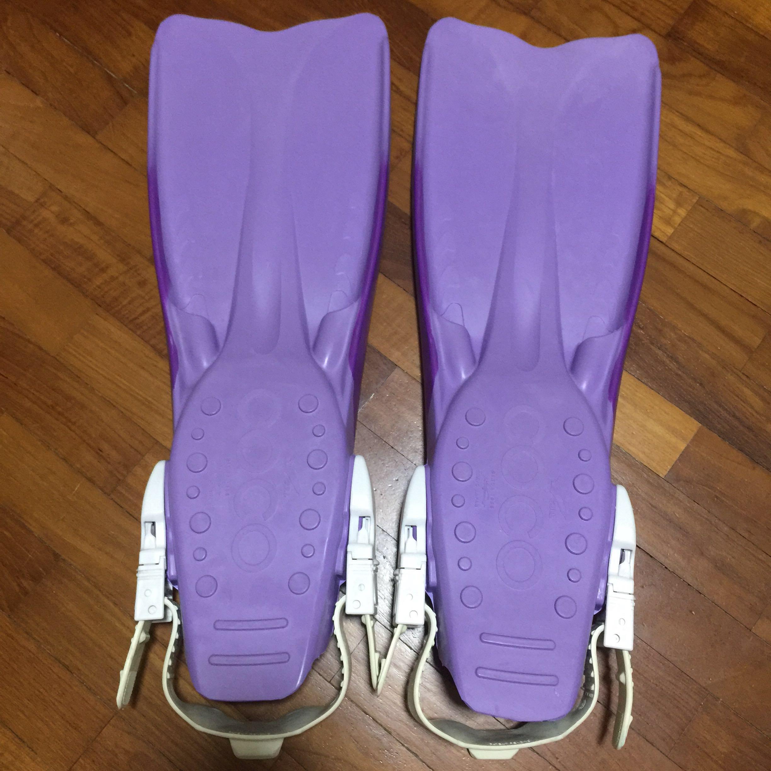 Gull, Coco Japan fins, purple, Sports Equipment, Sports & Games, Water ...