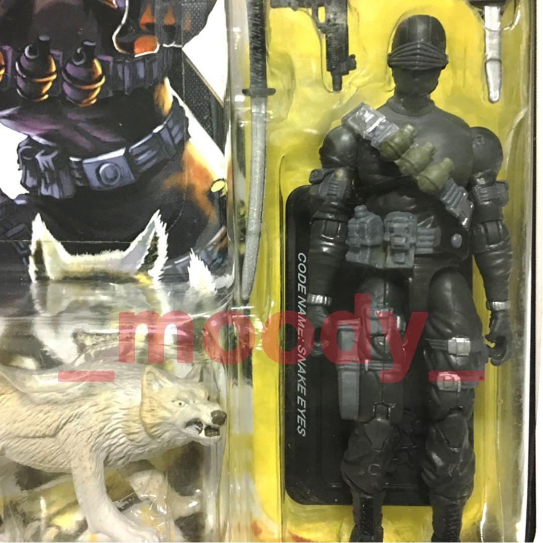 Hasbro 25th Anniversary G.I.Joe Snake Eyes II, Storm Shadow, Hobbies ...