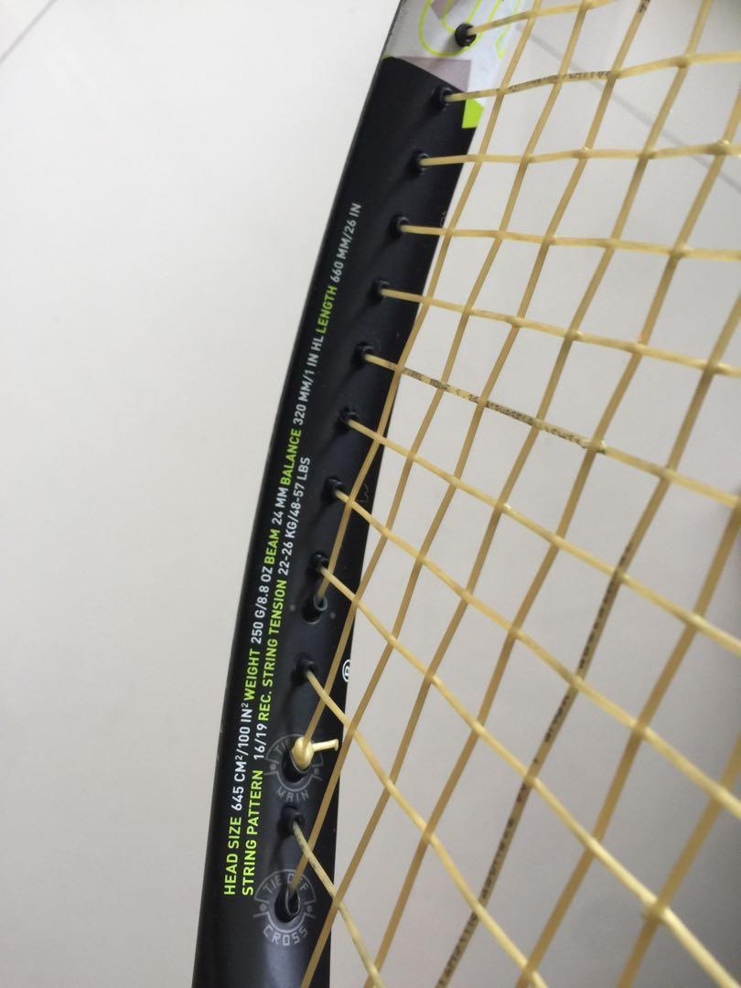 Head graphene XT speed Djokovic 26" Tennis Racket kids, Sports ...