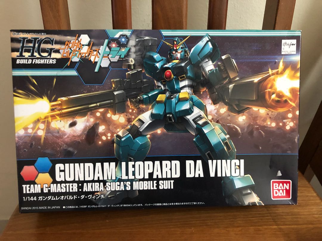 HG Gundam Leopard Da Vinci, Hobbies & Toys, Toys & Games on Carousell