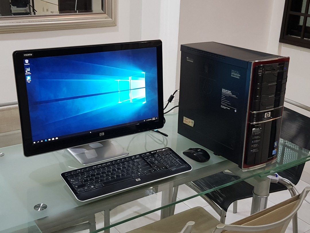 HP Pavilion Elite HPE Desktop System, Computers & Tech, Desktops on ...