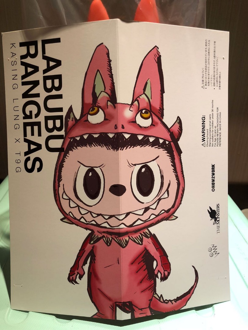 Labubu Rangeas Kasing Lung x T9G, Hobbies & Toys, Toys & Games on Carousell