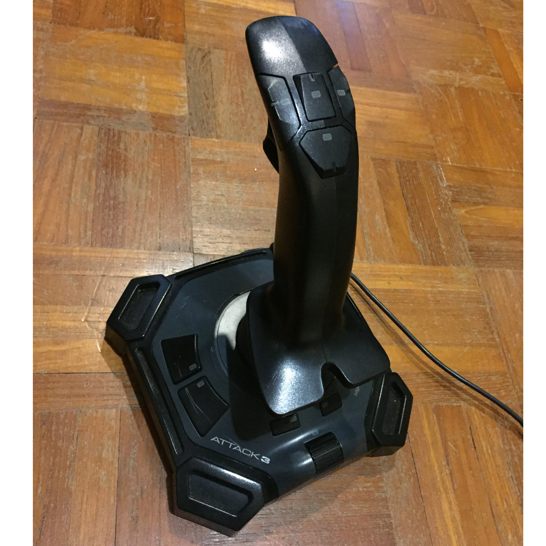 Logitech ATTACK 3 Joystick, Video Gaming, Gaming Accessories ...