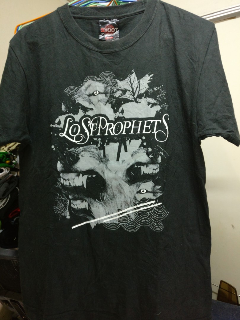 Lost Prophets Band T shirt, Men's Fashion, Tops & Sets, Tshirts & Polo ...