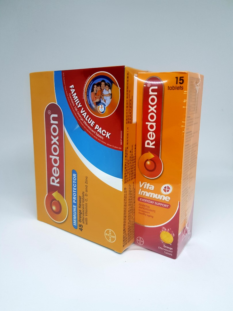 Redoxon Vitamin C effervescent tablets (45×2 plus 15 tablets), Health ...