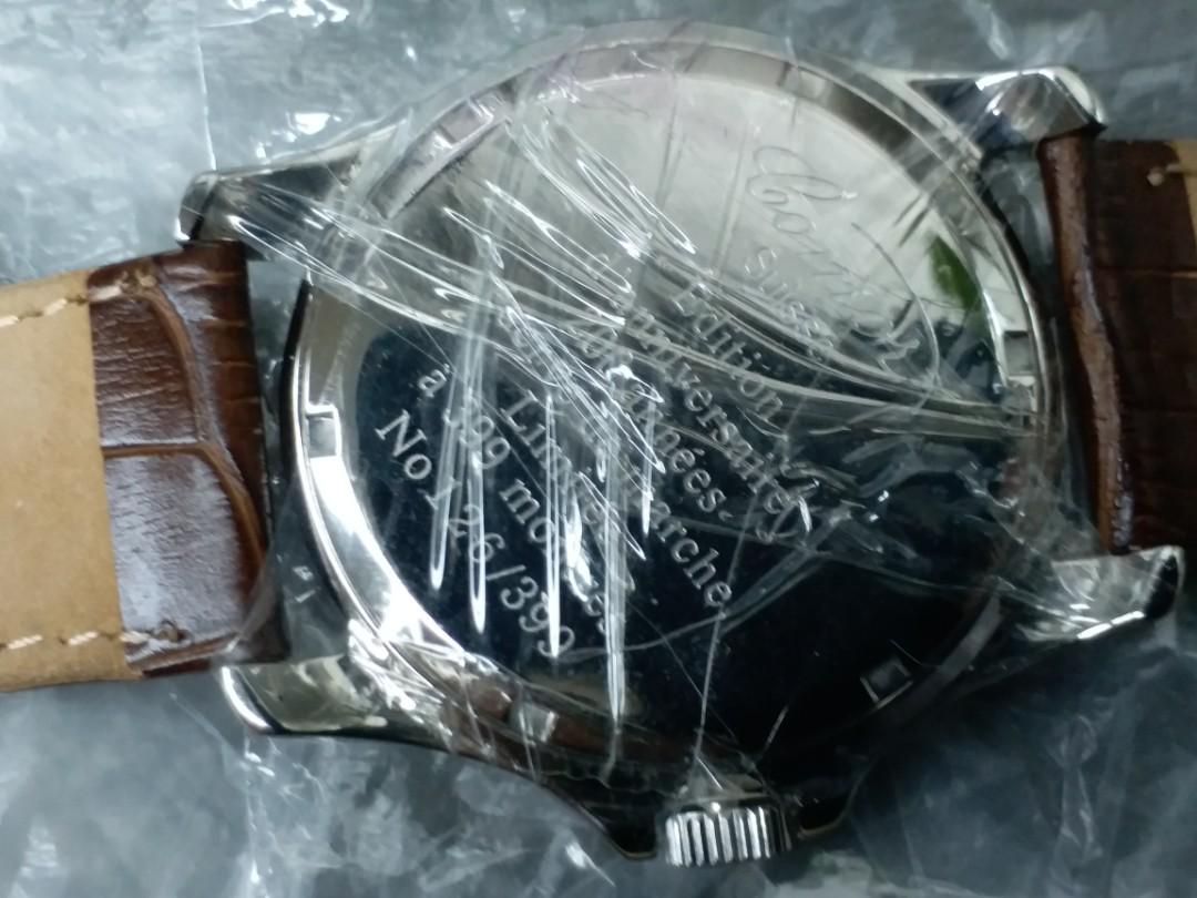 SACOM ~SWISS MADE~ 沙琴錶 ~瑞士制，機械儲鏈手錶(Power Reserve~Reserve de Marche)。全新 ...