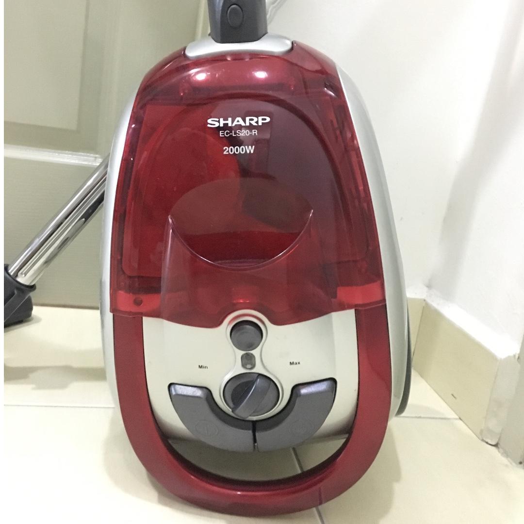 Sharp EC-LS20-R 2000W Vacuum Cleaner, Computers & Tech, Parts ...