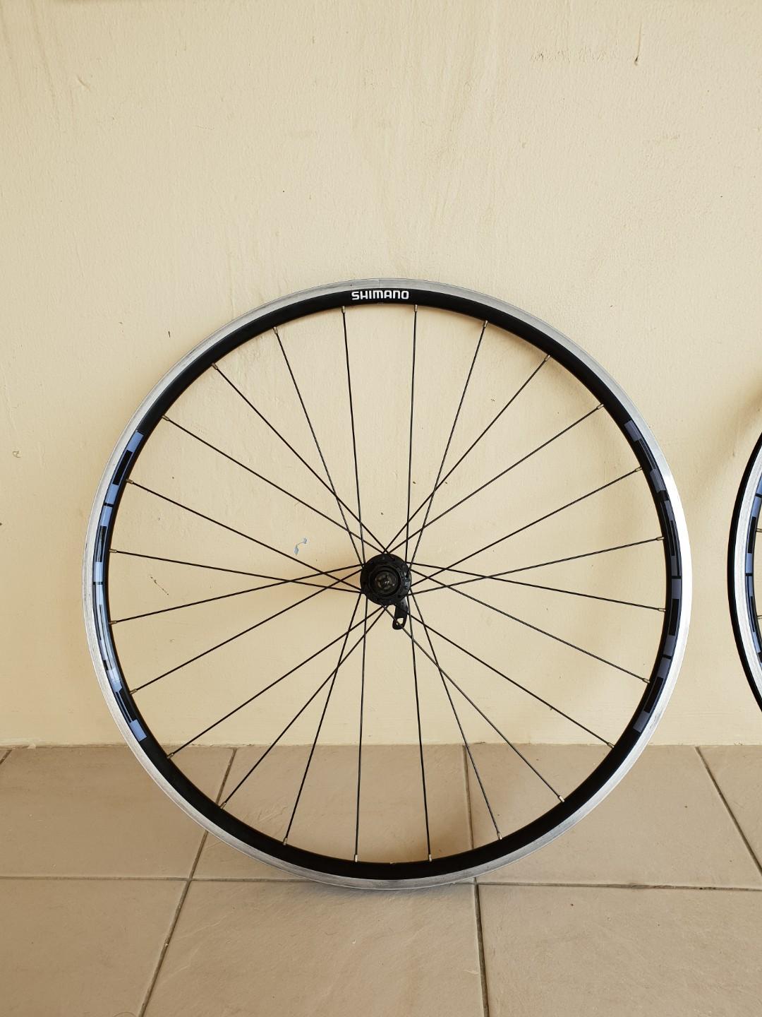 Shimano R500 Wheelset 8/9/10 Speed Hub, Sports Equipment, Bicycles ...
