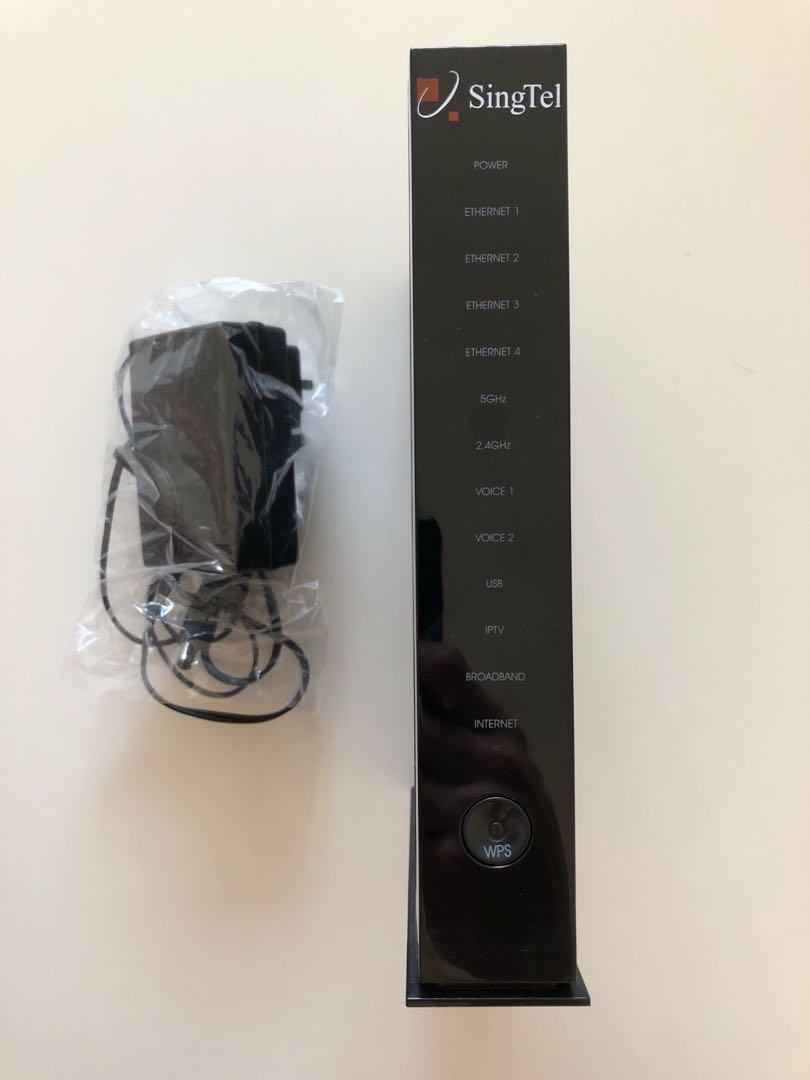 Singtel Router Aztech DSL 7002GRV(S), Computers & Tech, Parts ...