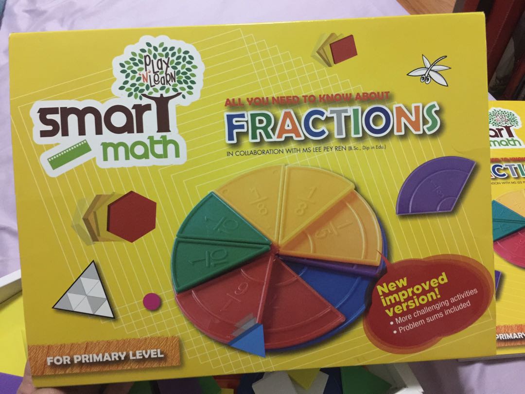 Smart Maths Fractions, Hobbies & Toys, Books & Magazines, Children's Books on Carousell