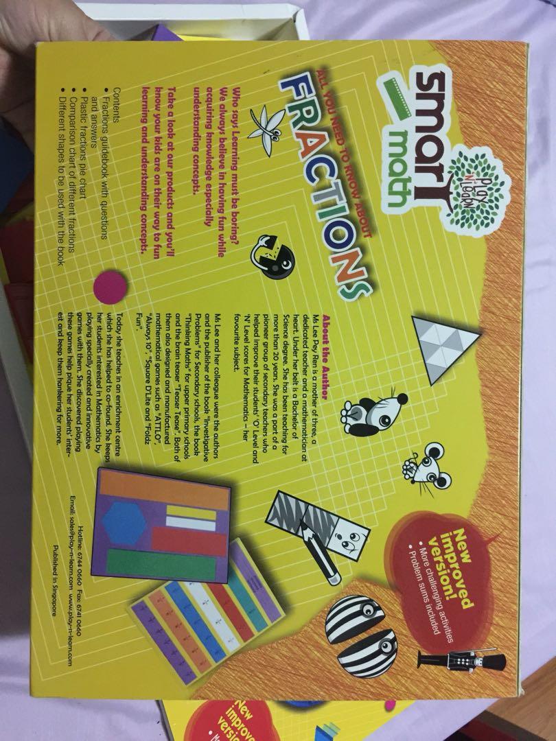 Smart Maths Fractions, Hobbies & Toys, Books & Magazines, Children's ...