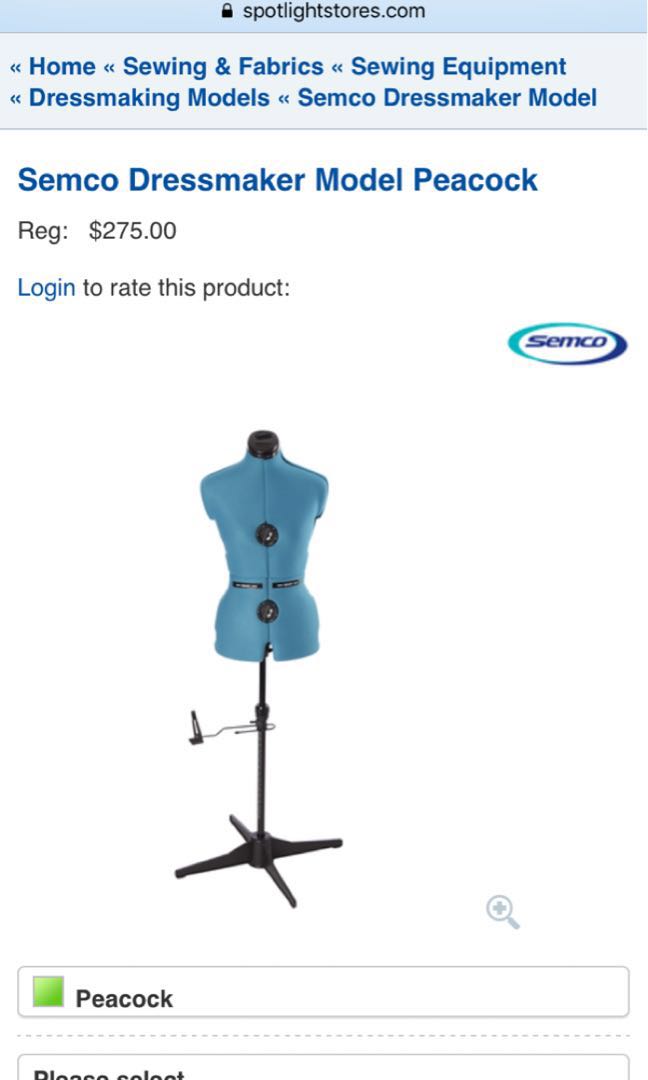 Spotlight Mannequin for bodice, Furniture & Home Living, Home ...
