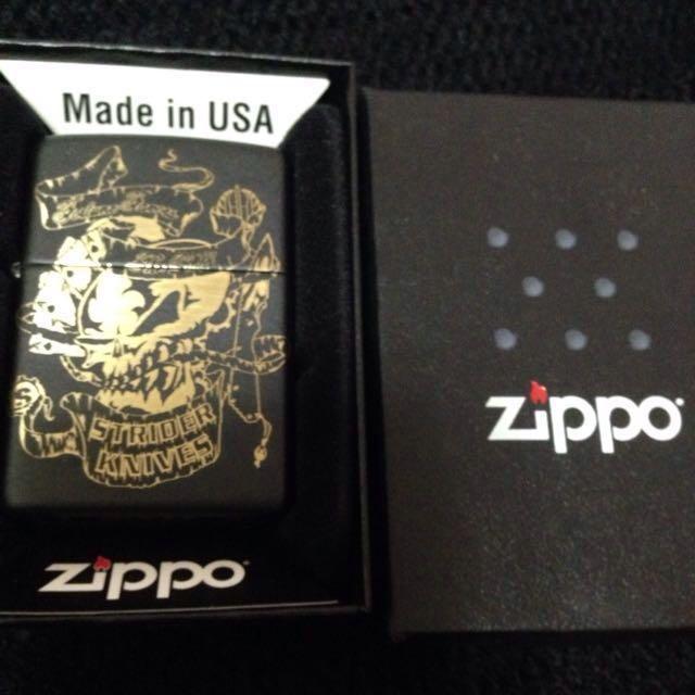 全新STRIDER KNIFE 限量版 Zippo打火機, 書籍、休閒與玩具, 收藏、紀念品, 其他古董在旋轉拍賣
