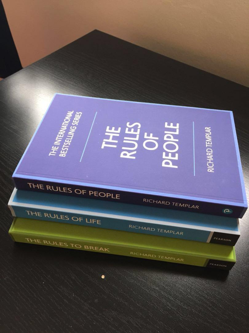 The Rules Of People, Hobbies & Toys, Books & Magazines, Fiction & Non ...