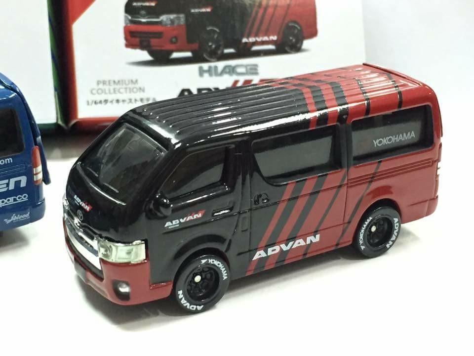 Toyota Hiace Falken/Advan 1:64, Hobbies & Toys, Toys & Games on Carousell