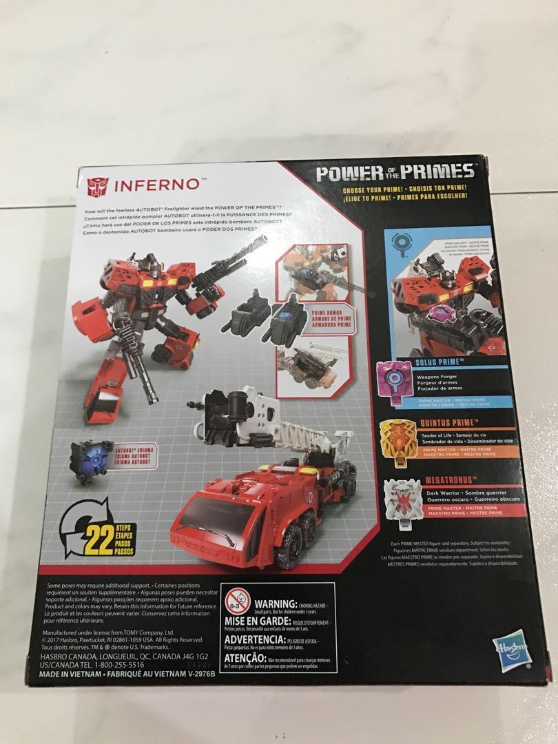 Transformers POTP Inferno, Hobbies & Toys, Toys & Games on Carousell