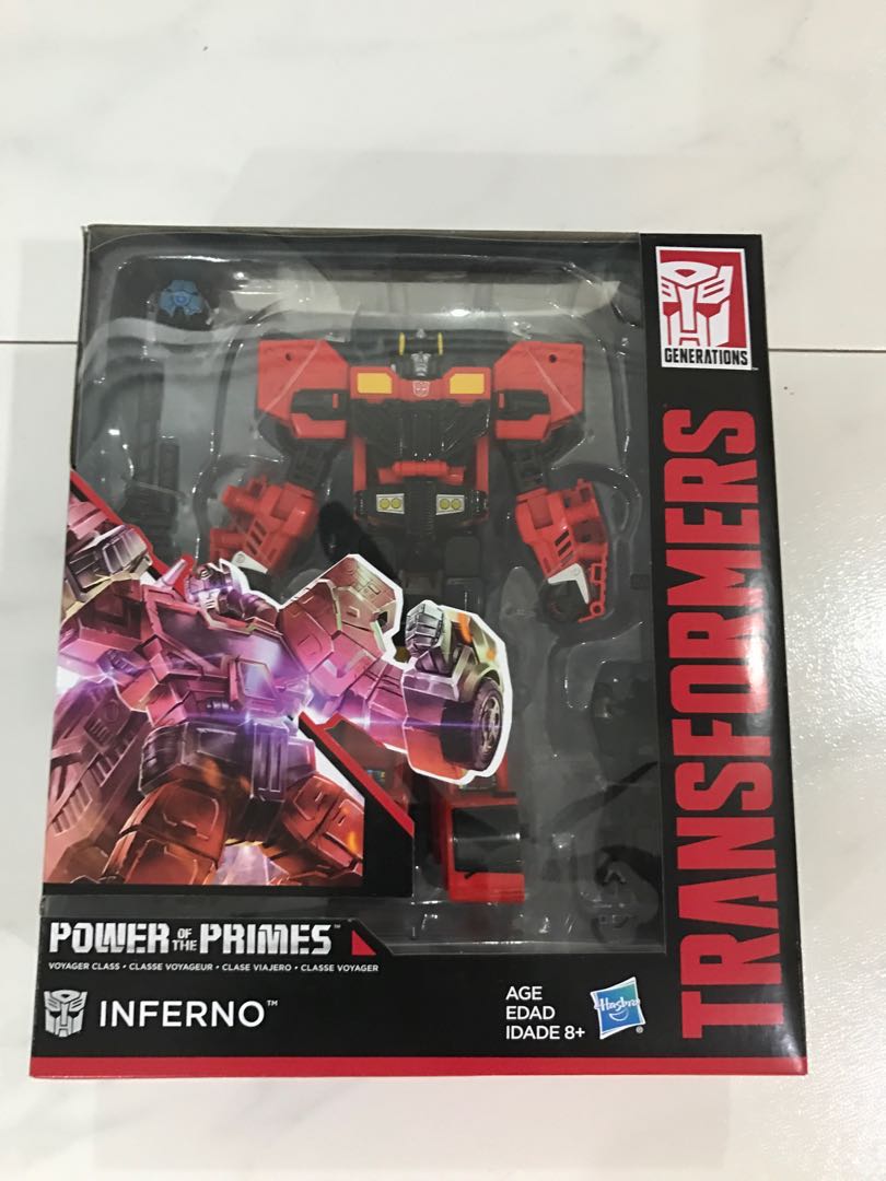 Transformers POTP Inferno, Hobbies & Toys, Toys & Games on Carousell
