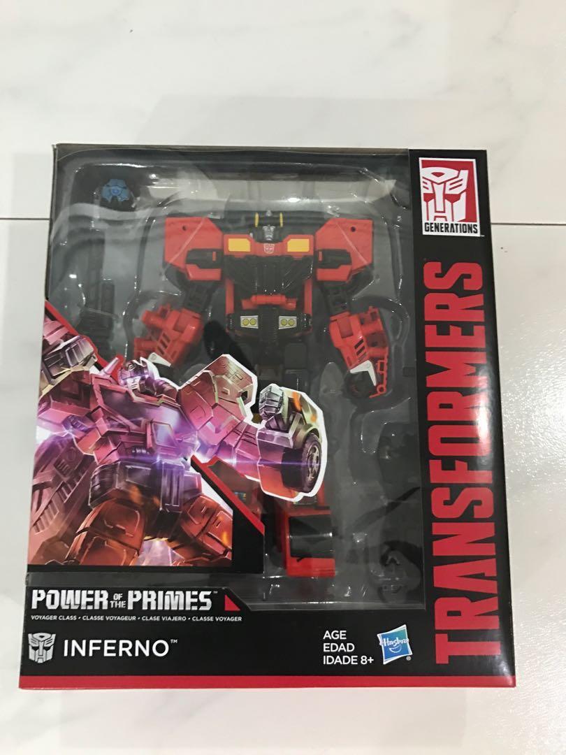 Transformers POTP Inferno, Hobbies & Toys, Toys & Games on Carousell