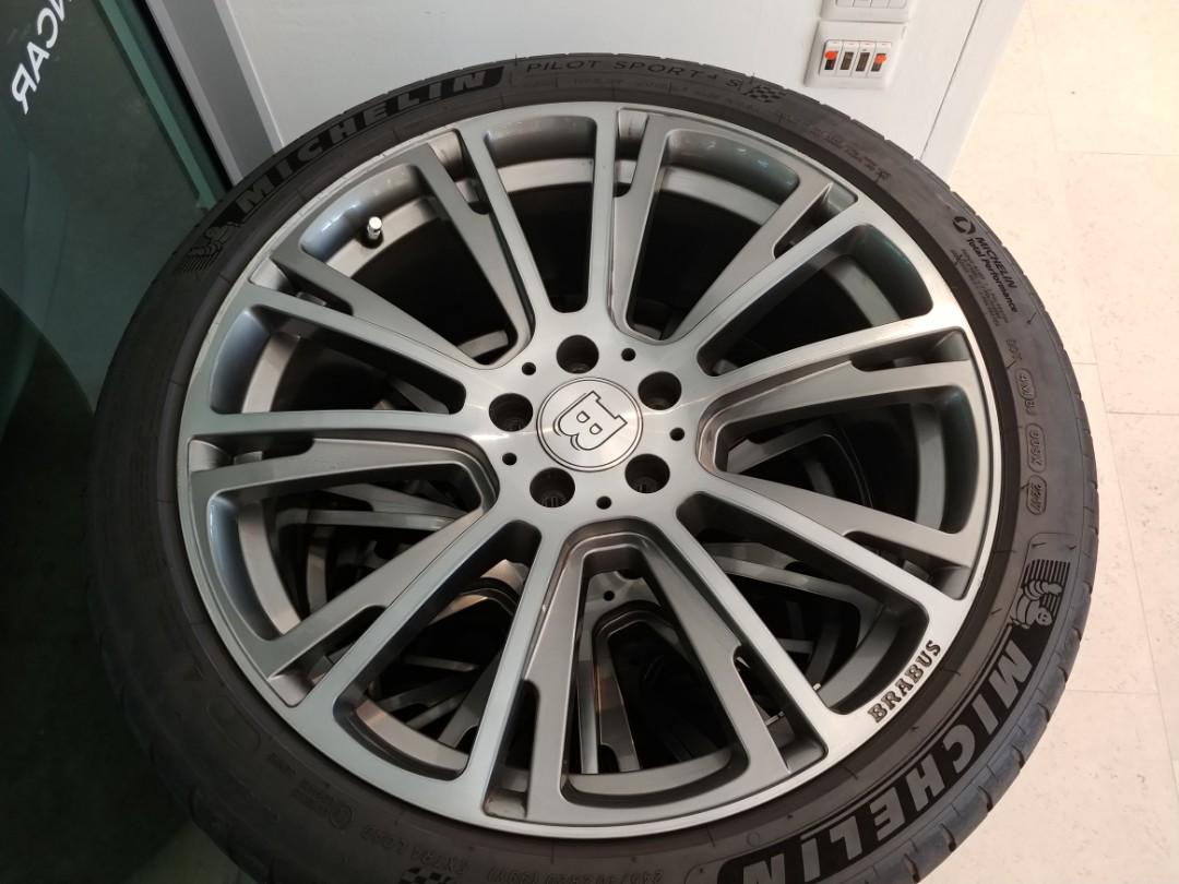 20" Brabus Rims Monoblock R, Car Accessories, Tyres & Rims on Carousell