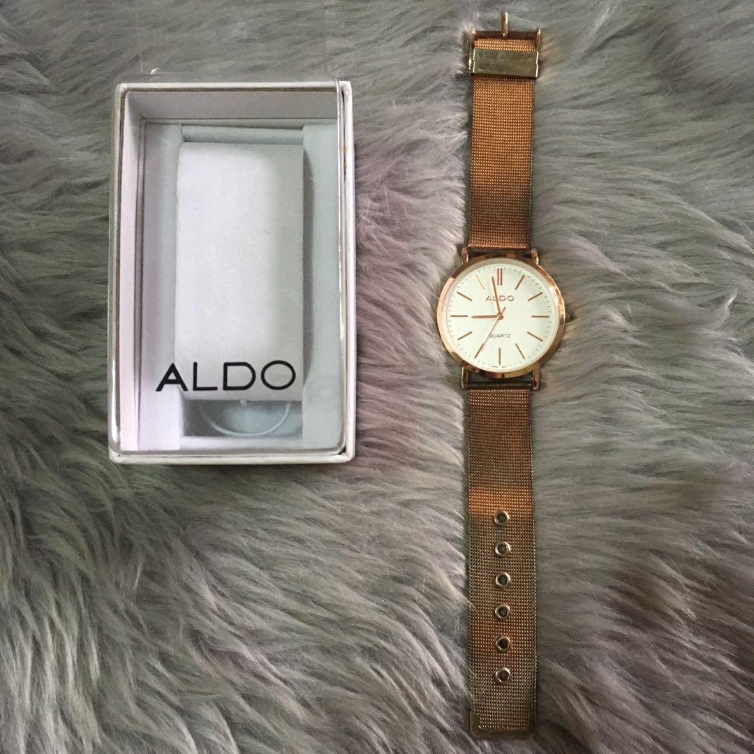 Aldo Rose Gold Watch, Women's Fashion, Watches & Accessories, Watches ...