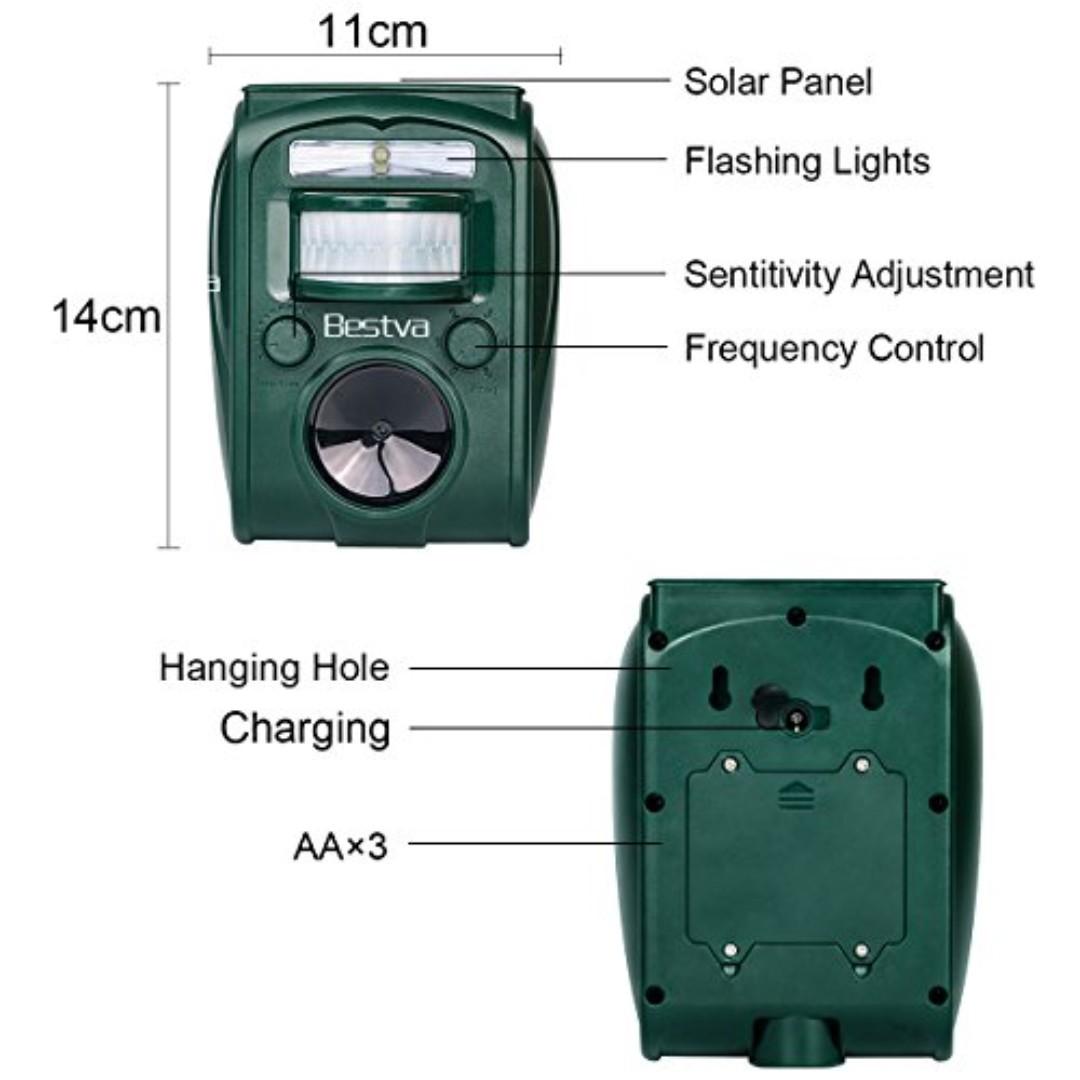 Bestva Solar Animal Repeller, Health & Nutrition, Assistive ...