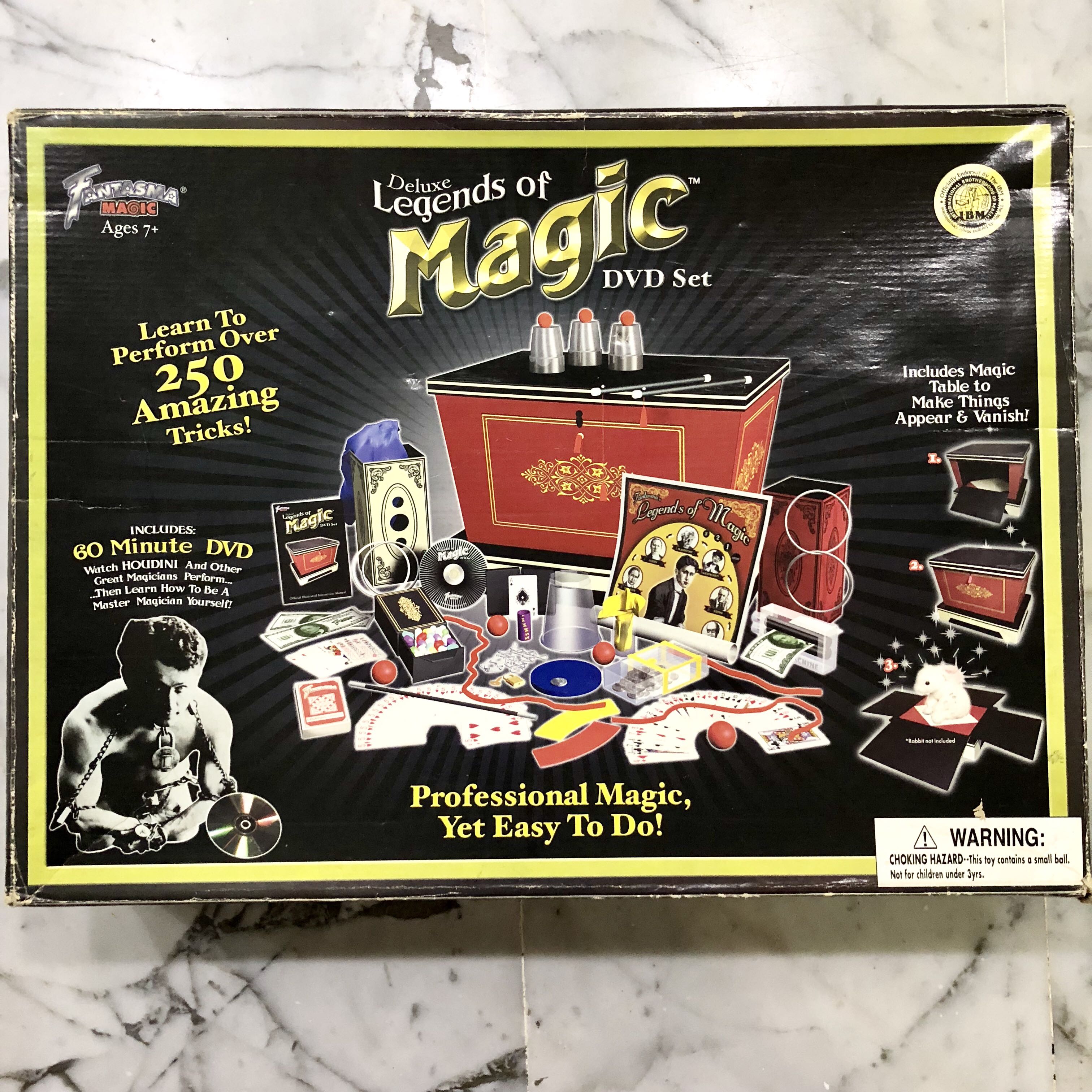 BIG Deluxe Legends of Magic DVD Set, Hobbies & Toys, Toys & Games on ...