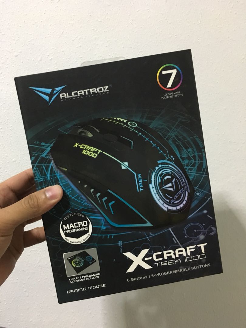 (BNIB) Alcatraz Gaming Mouse, Computers & Tech, Parts & Accessories ...