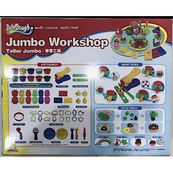 Doh-Dough Jumbo Workshop, Hobbies & Toys, Toys & Games on Carousell