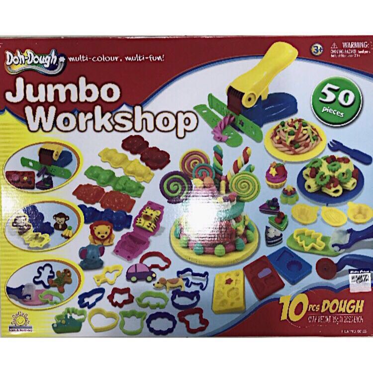 Doh-Dough Jumbo Workshop, Hobbies & Toys, Toys & Games on Carousell