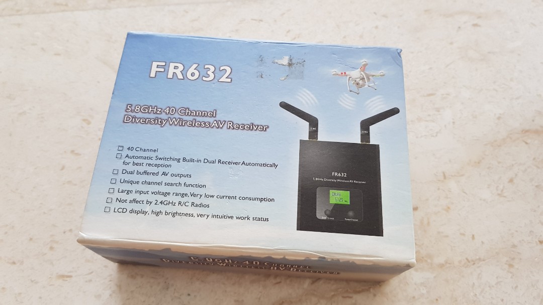 FR632 Diversity Wireless AV Receiver, Photography, Drones on Carousell