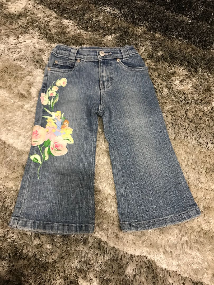 FREE MAIL! Disney Princess Jeans for Girl, Babies & Kids, Babies & Kids ...