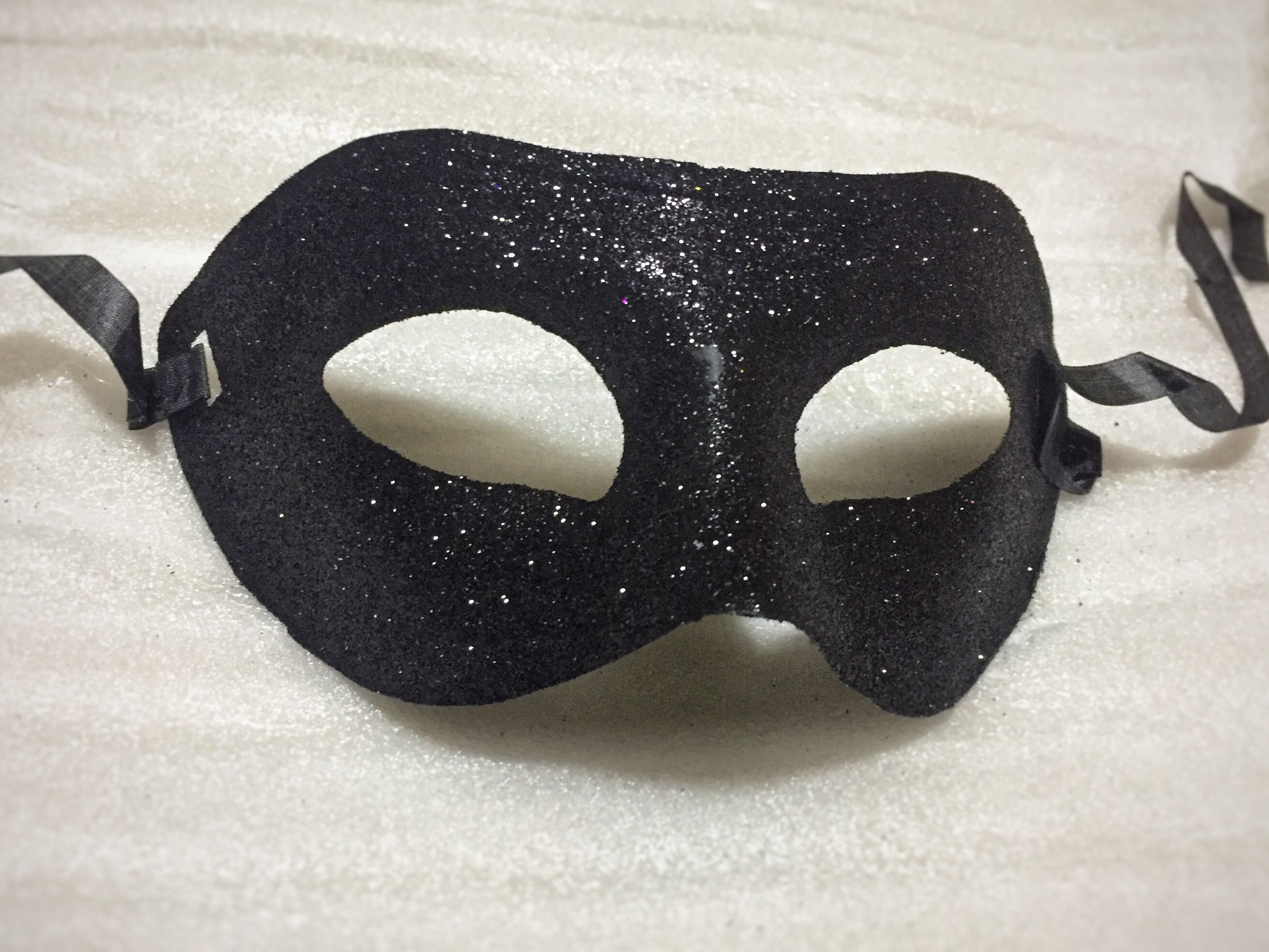 Glitter Simple Masquerade Mask, Hobbies & Toys, Stationery & Craft ...