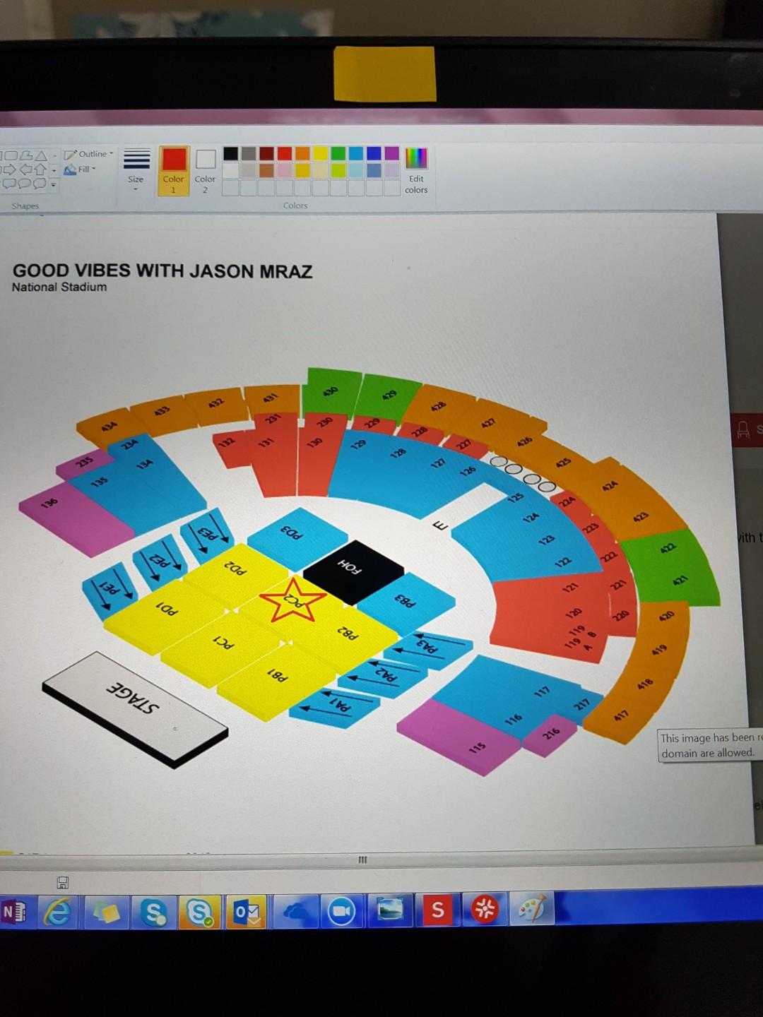 Jason Mraz concert, Hobbies & Toys, Memorabilia & Collectibles, Fan ...