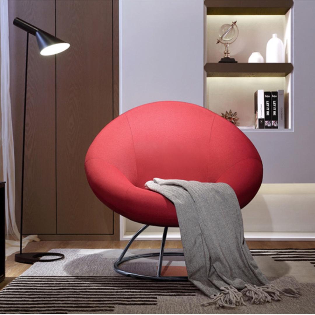 Modern Lazy Moon Shape Chair / Sofa, Furniture & Home Living, Furniture ...
