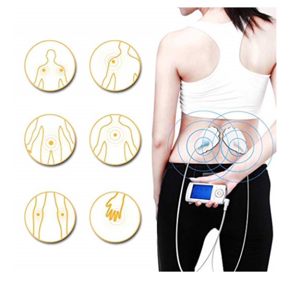 NURSAL TENS Unit Rechargeable FDA Cleared Electronic Pain Relief ...
