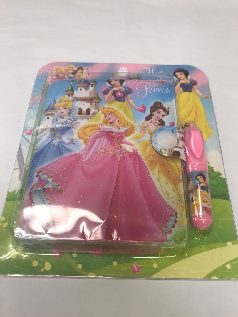Princess notebook with pen, Hobbies & Toys, Stationery & Craft ...