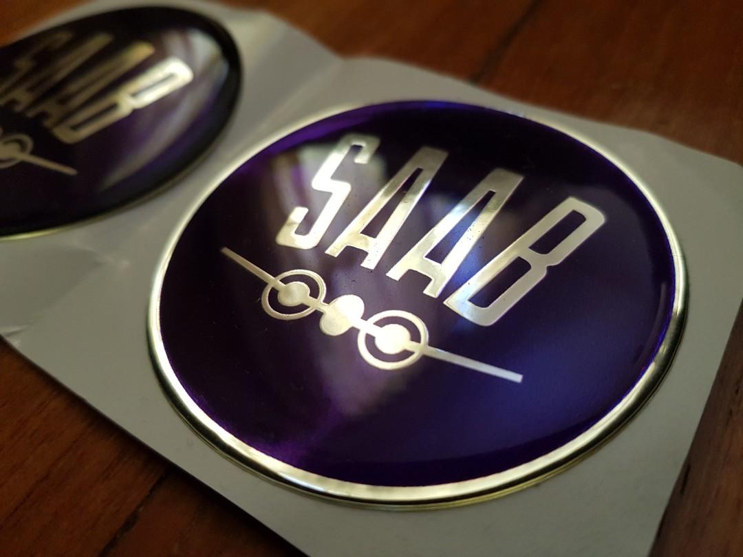 SAAB vintage emblem - New, Car Accessories, Accessories on Carousell